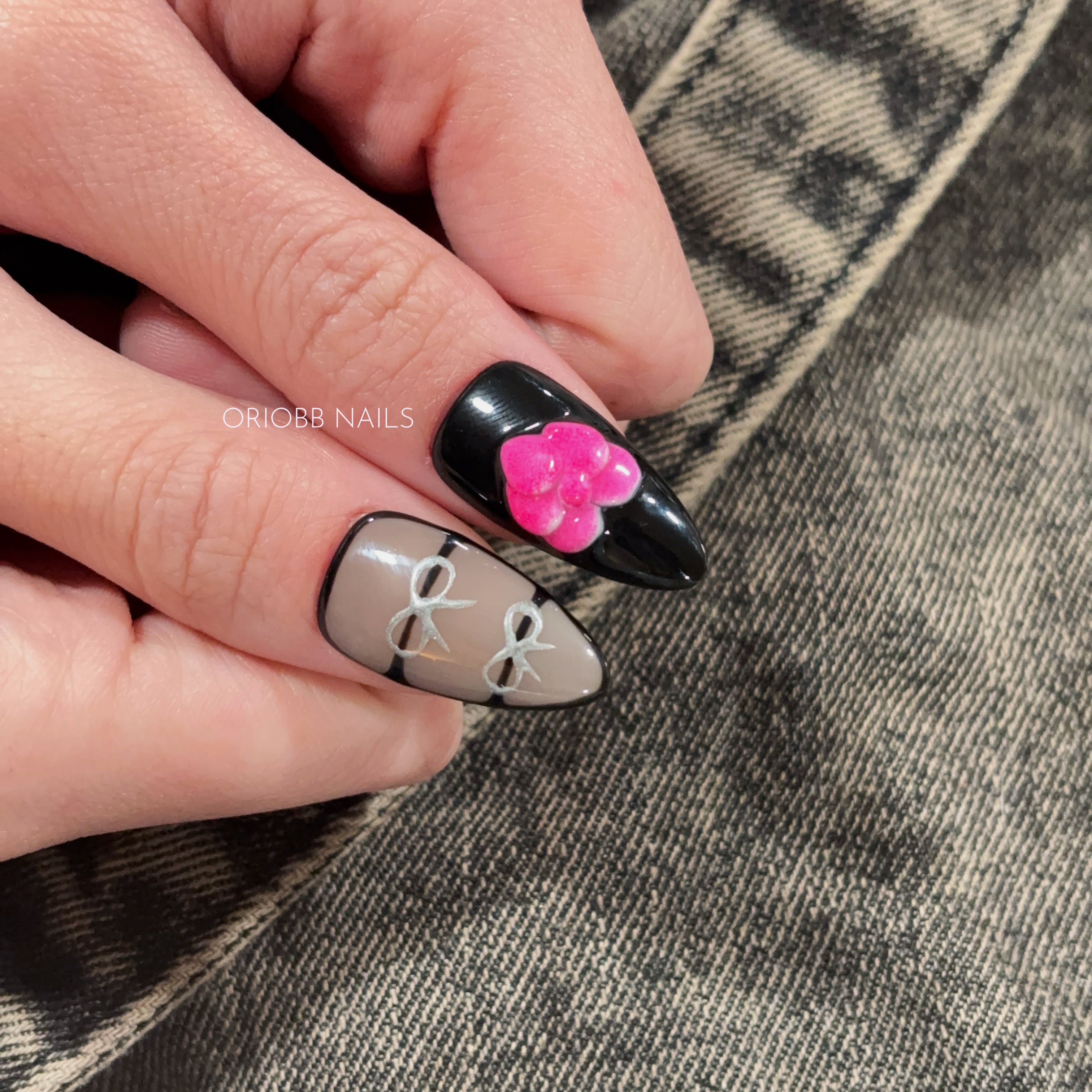 GOTHIC CHERRY BLOSSOM – ORIOBB NAILS
